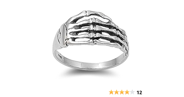 42％割引でおすすめアイテム。 silver925 bone hand design Ring リング アクセサリー-OTA.ON.ARENA.NE.JP